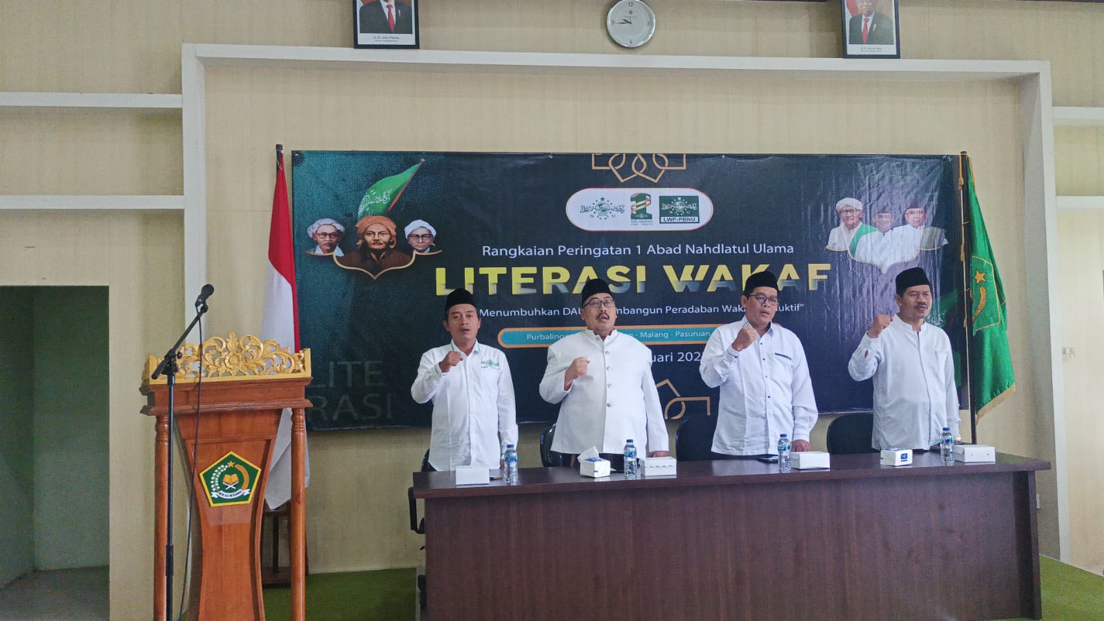LWPNU Kota Malang Hadiri Literasi Wakaf - PCNU Kota Malang